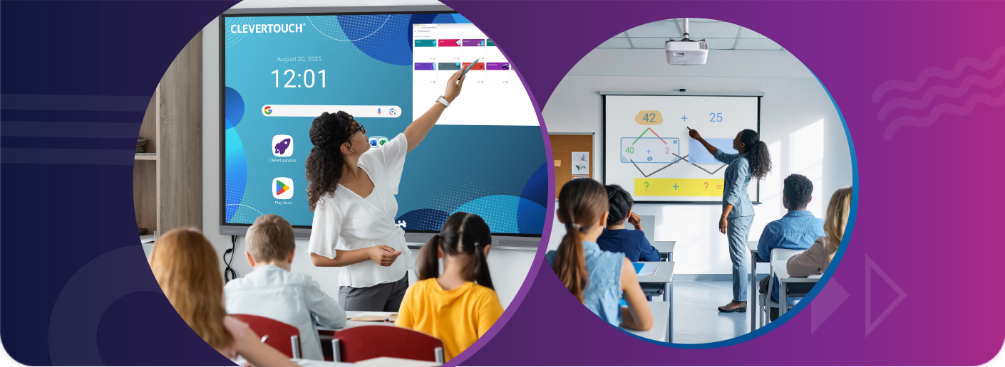Interactive Flat Panels vs. Laser Interactive Whiteboards